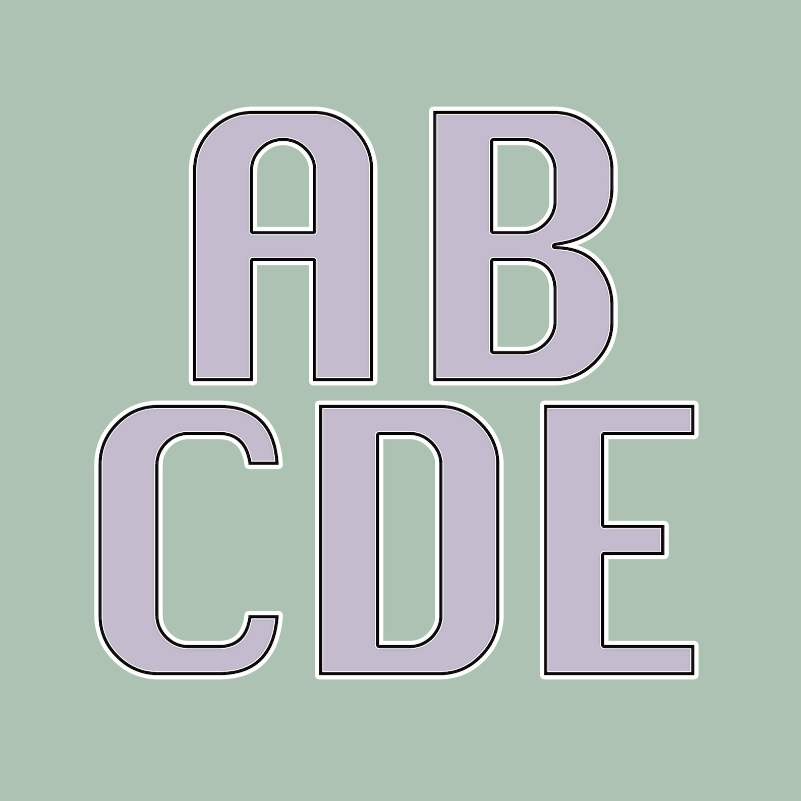 Retro Clips Alphabet Set,png Bundle,png Retro Letters,png Clipart,boho ...