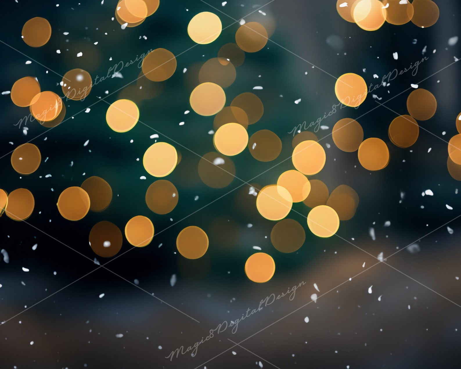 Digital Christmas Bokeh Backdrop,christmas Bokeh Background,studio ...