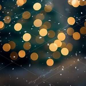 Digital Christmas Bokeh Backdrop,christmas Bokeh Background,studio ...