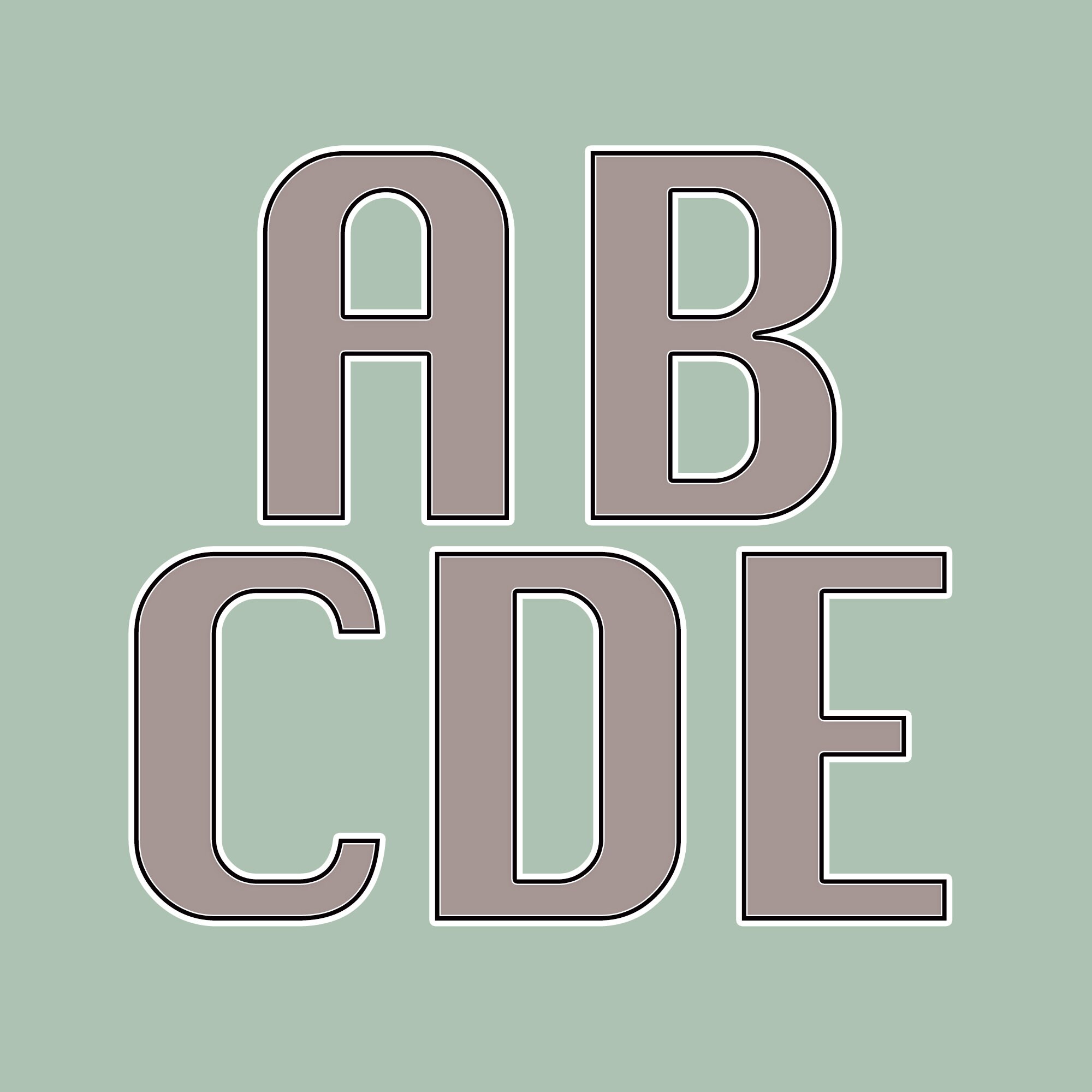 Retro Clips Alphabet Set,png Bundle,png Retro Letters,png Clipart,boho ...