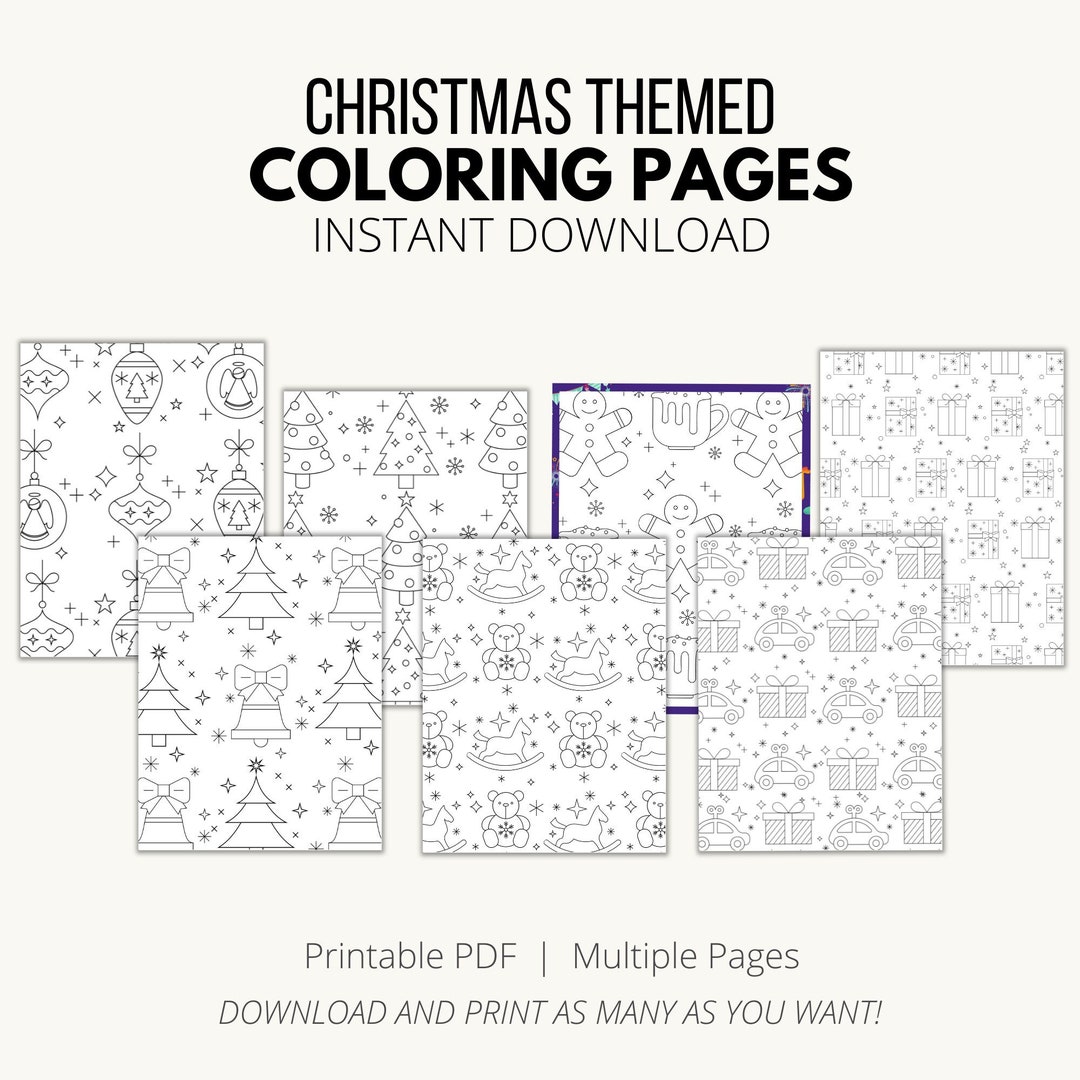 Christmas Coloring Pages, Adult Christmas Coloring Pages, Gingerbread ...
