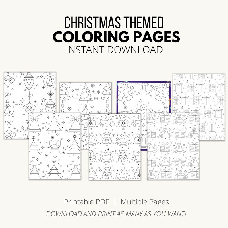 Christmas Coloring Pages, Adult Christmas Coloring Pages, Gingerbread ...