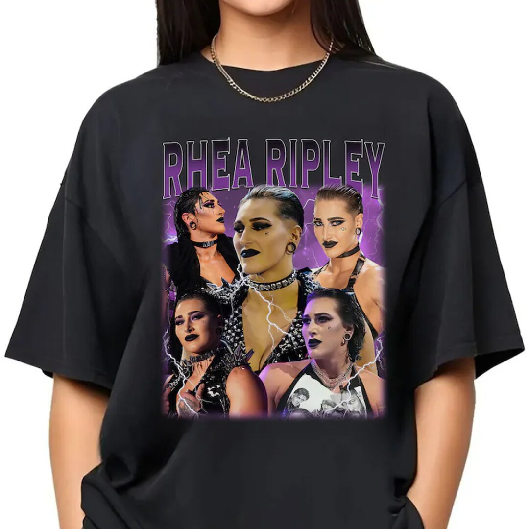 Limited Rhea Ripley Vintage Shirt and Man Unisex T-shirt, Gift for ...