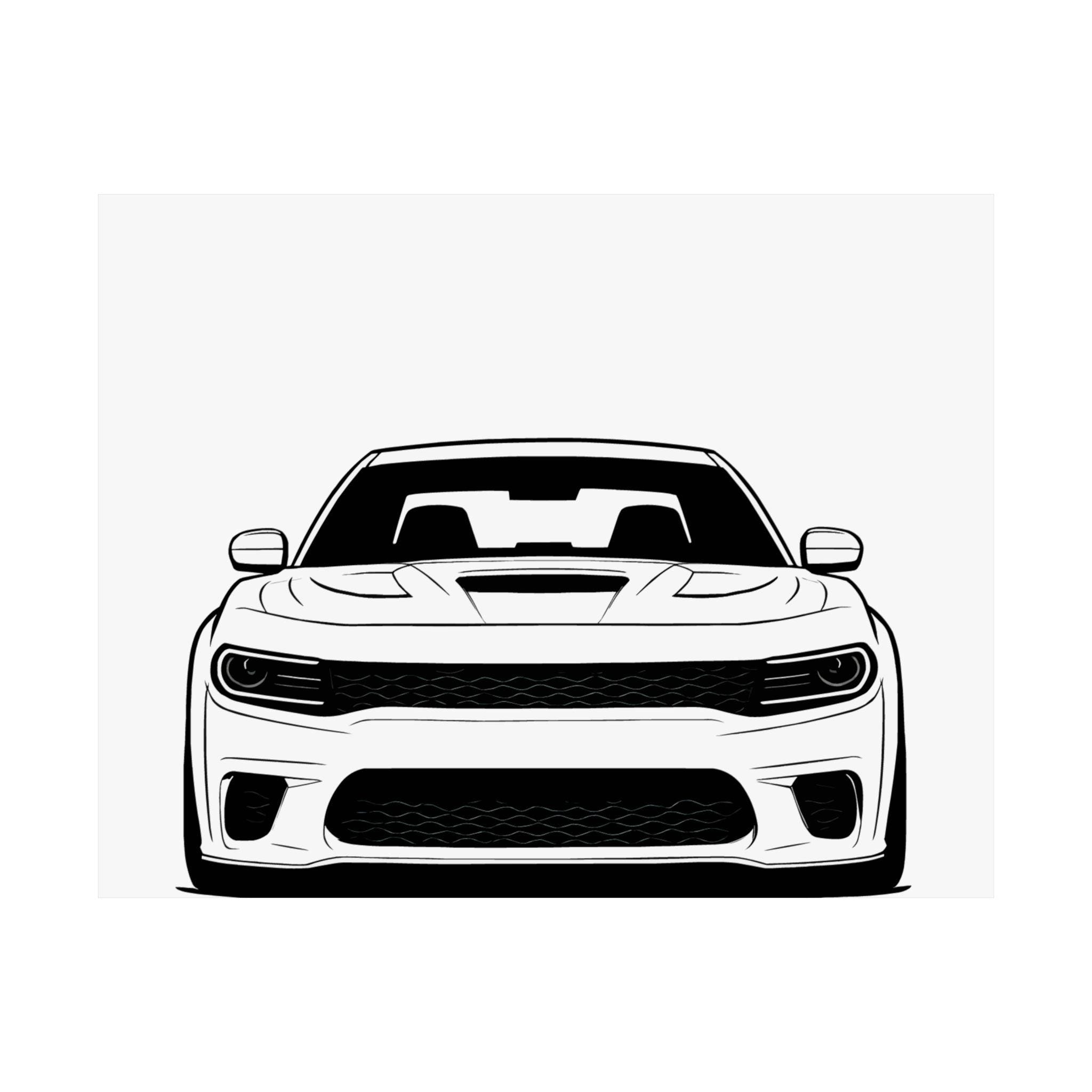 Dodge Charger Hellcat Scatpack Poster: Muscle Car Wall Art - Etsy