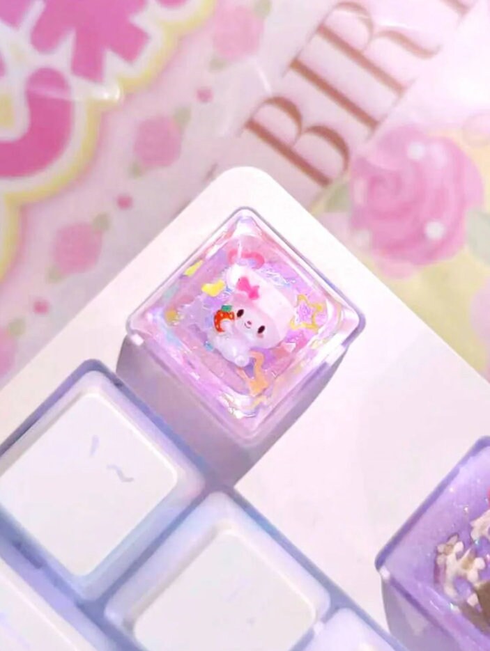 Sanrio Keycaps Kawaii Keycaps Cute Keycaps My Melody - Etsy