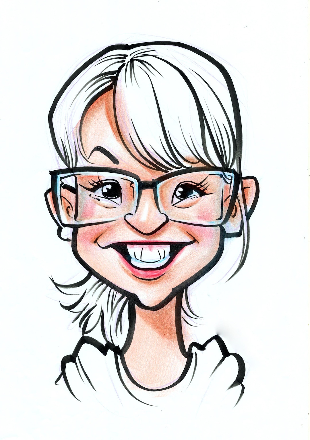 Purchase Products Personalized Cartoons Color Cartoon - Etsy