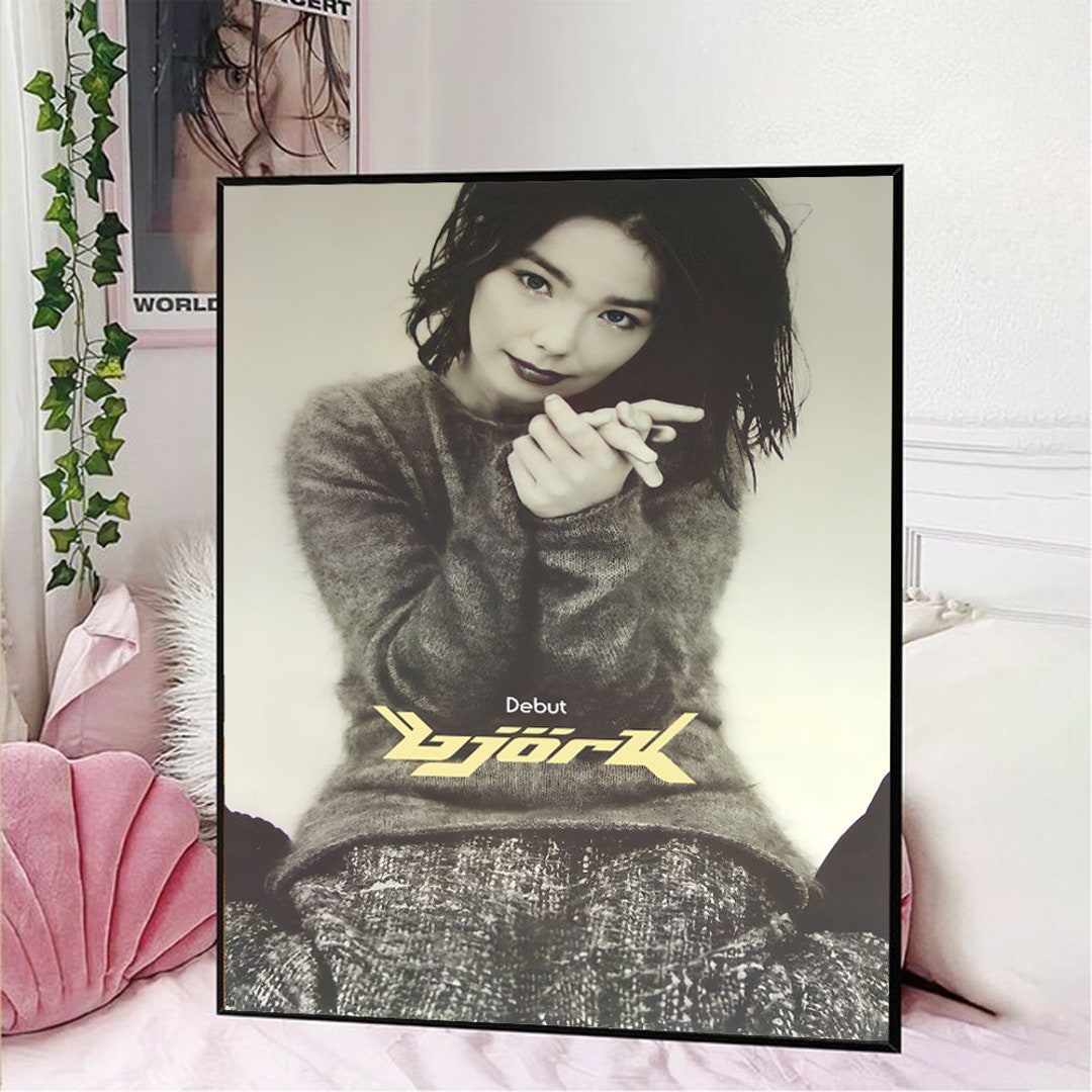 Bjork Debut Album Cover Poster - Etsy