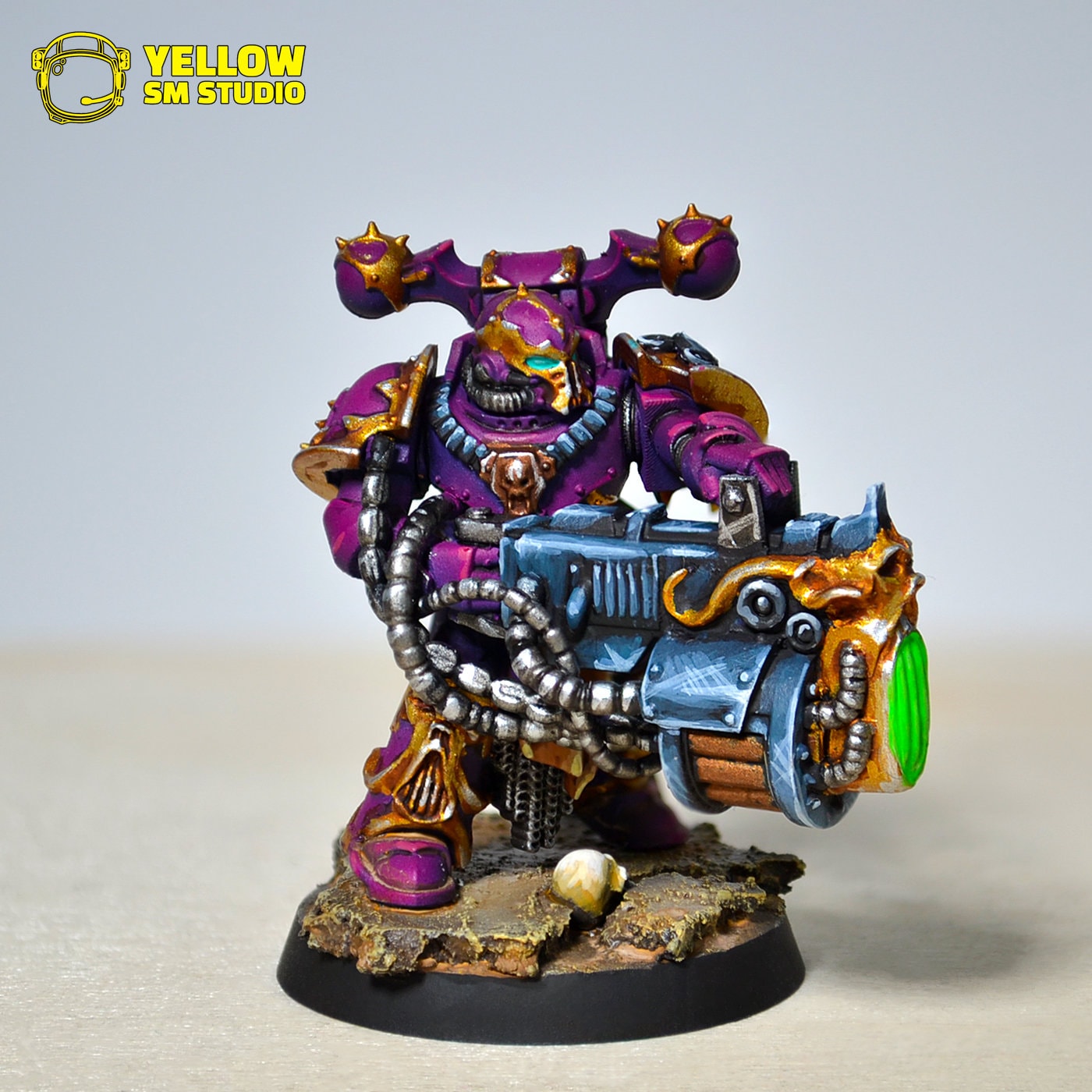 Bespoke Noise Marines 5 Models, Chaos Space Marines, Warhammer 40000 ...