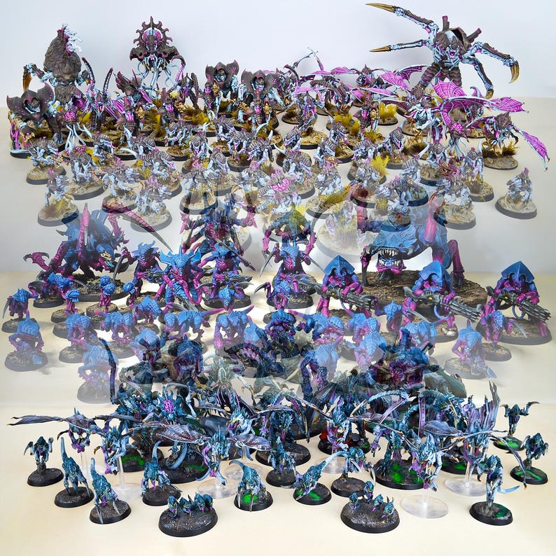 Tyranids Army, Xenos Armies, Warhammer 40000, Full Army - Etsy