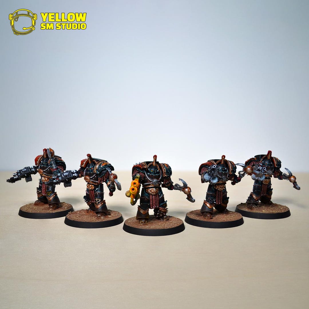 Justaerin Terminator Squad, Horus Heresy, Sons of Horus Legion, Pro ...