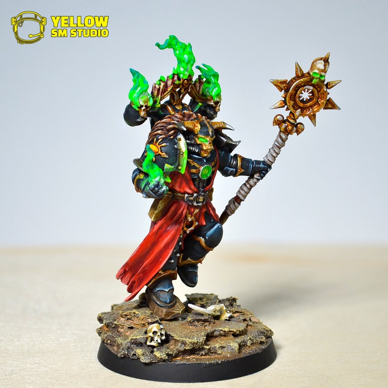 Bespoke Master of Possession, Chaos Space Marines, Warhammer 40000, Pro ...