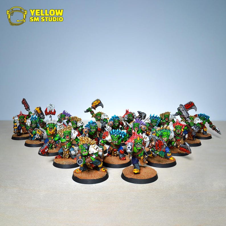 Ork Army, Xenos Armies, Warhammer 40000, Full Army - Etsy