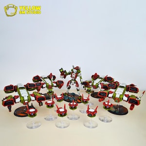 Tau Army Commission,xenos Armies, Warhammer 40000, Full Army, Pro ...