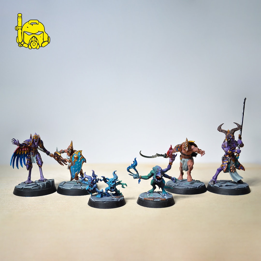 Gaunt Summoner and the Eyes of Nine, Disciples of Tzeentch Army ...
