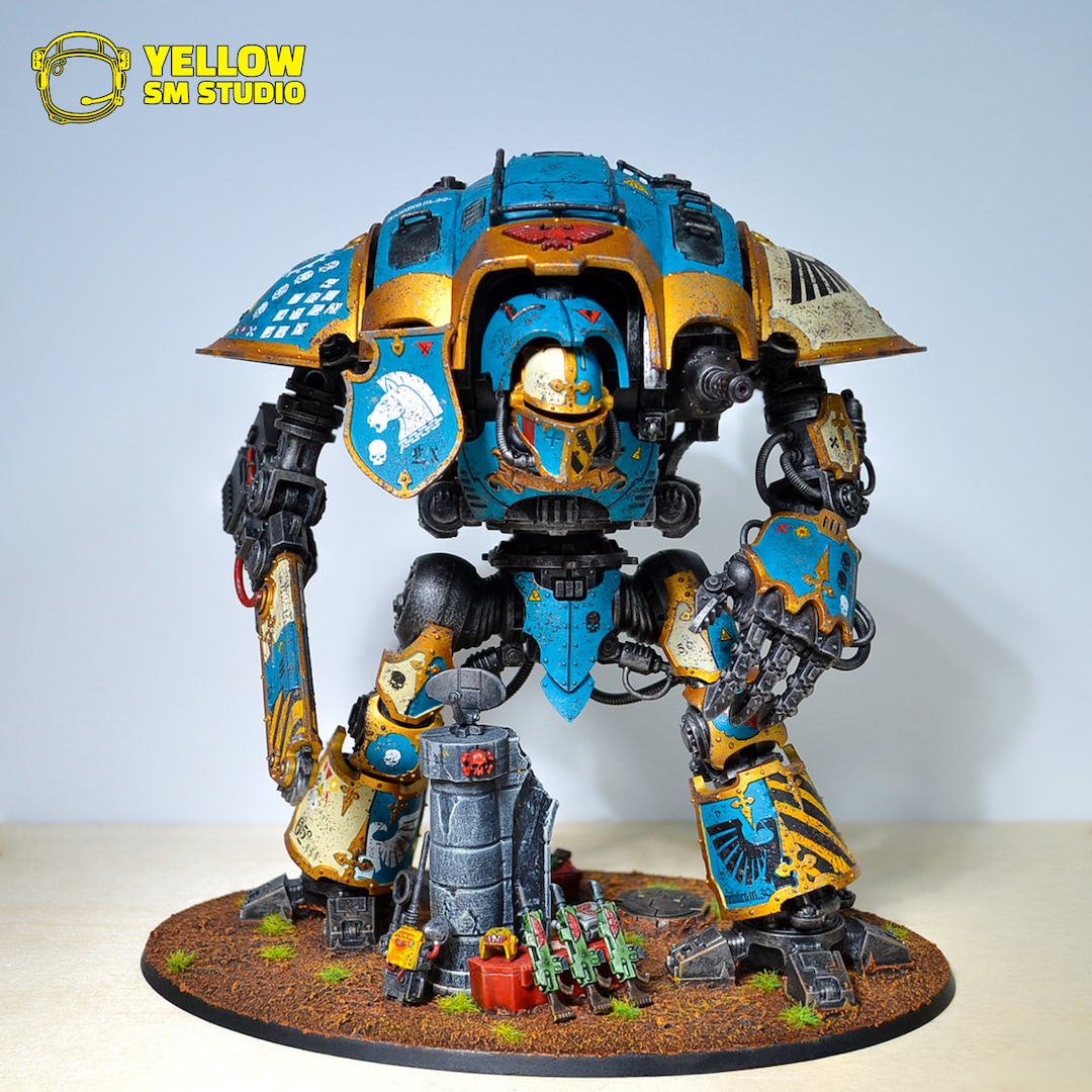 Knight Gallant - Imperial Knights - Warhammer 40000 - Pro Painted ...