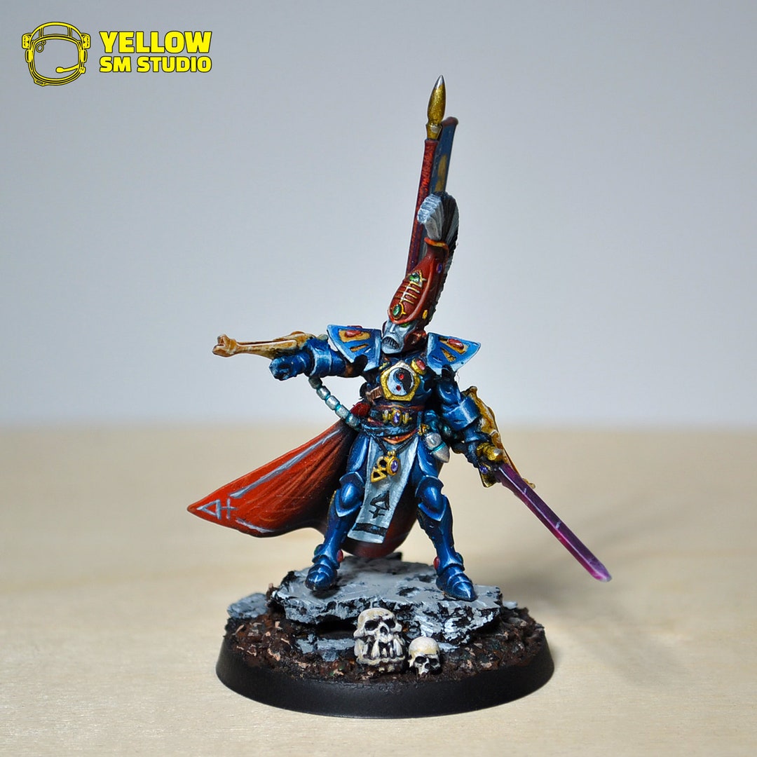 Bespoke Phoenix Asurmen, Aeldari, Warhammer 40000, Pro Paintedб ...