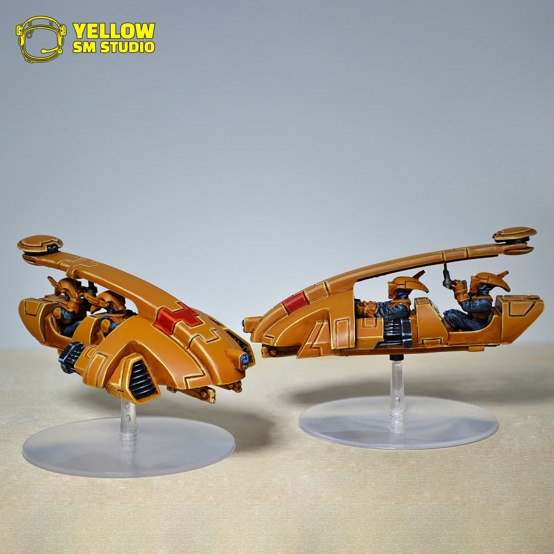 Warhammer 40000 Pathfinder Tetras 2 Models Tau Pro Painted Collection ...