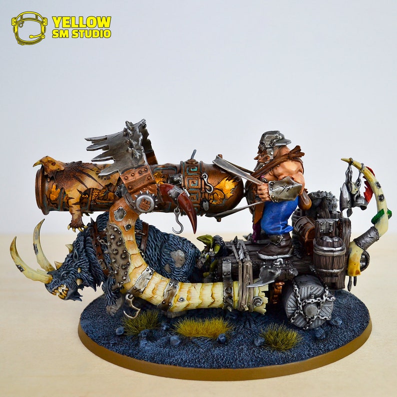 Ironblaster, Ogor Mawtribes, Warhammer Age of Sigmar, Warhammer 40k ...