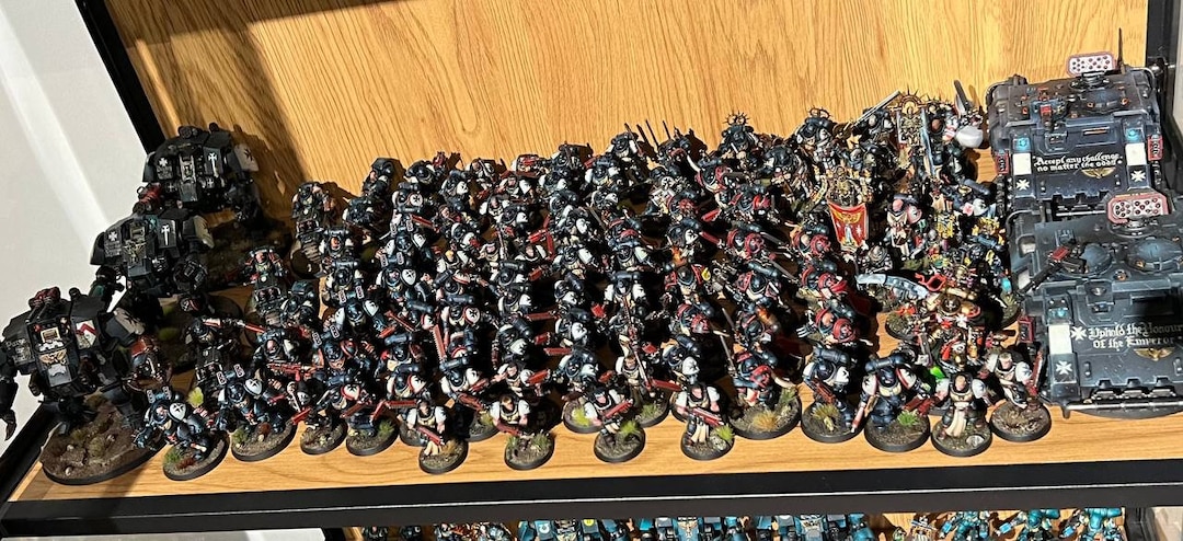 Black Templars 3000 Point Army Space Marines Warhammer - Etsy UK