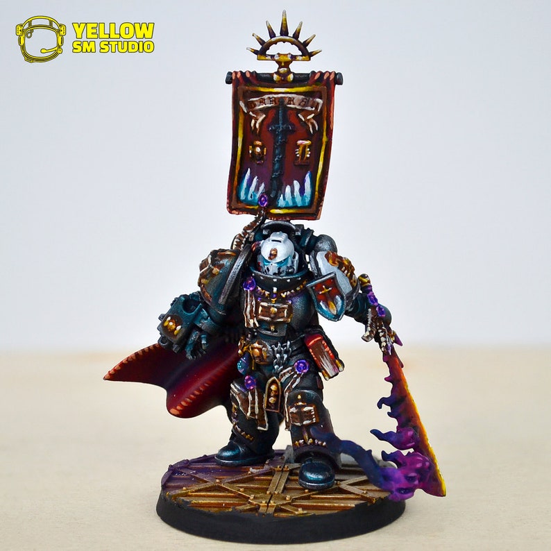 Castellan Crowe Grey Knights Warhammer 40000 Pro Painted - Etsy