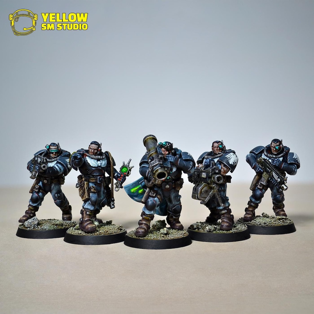 Kill Team: Scout Squad, Raven Guard, Space Marines, Warhammer 40000 - Etsy