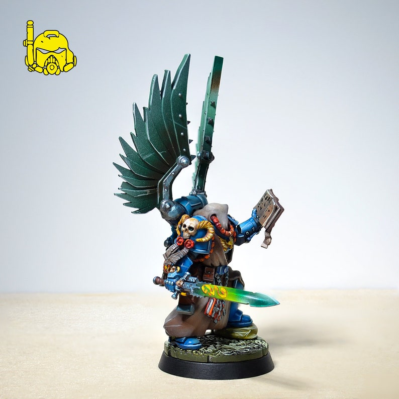 Custom Azrael, Dark Angels, Warhammer 40000, Pro Painted - Etsy