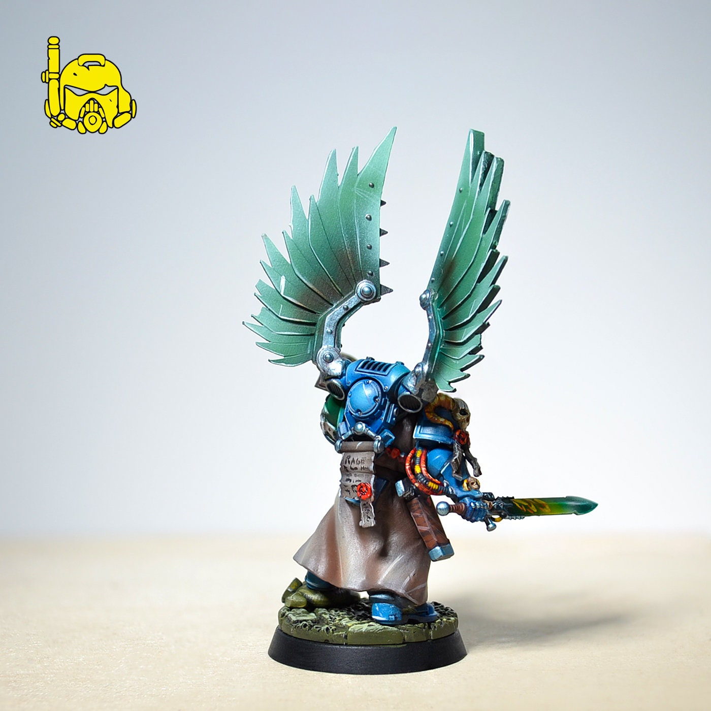 Custom Azrael, Dark Angels, Warhammer 40000, Pro Painted - Etsy