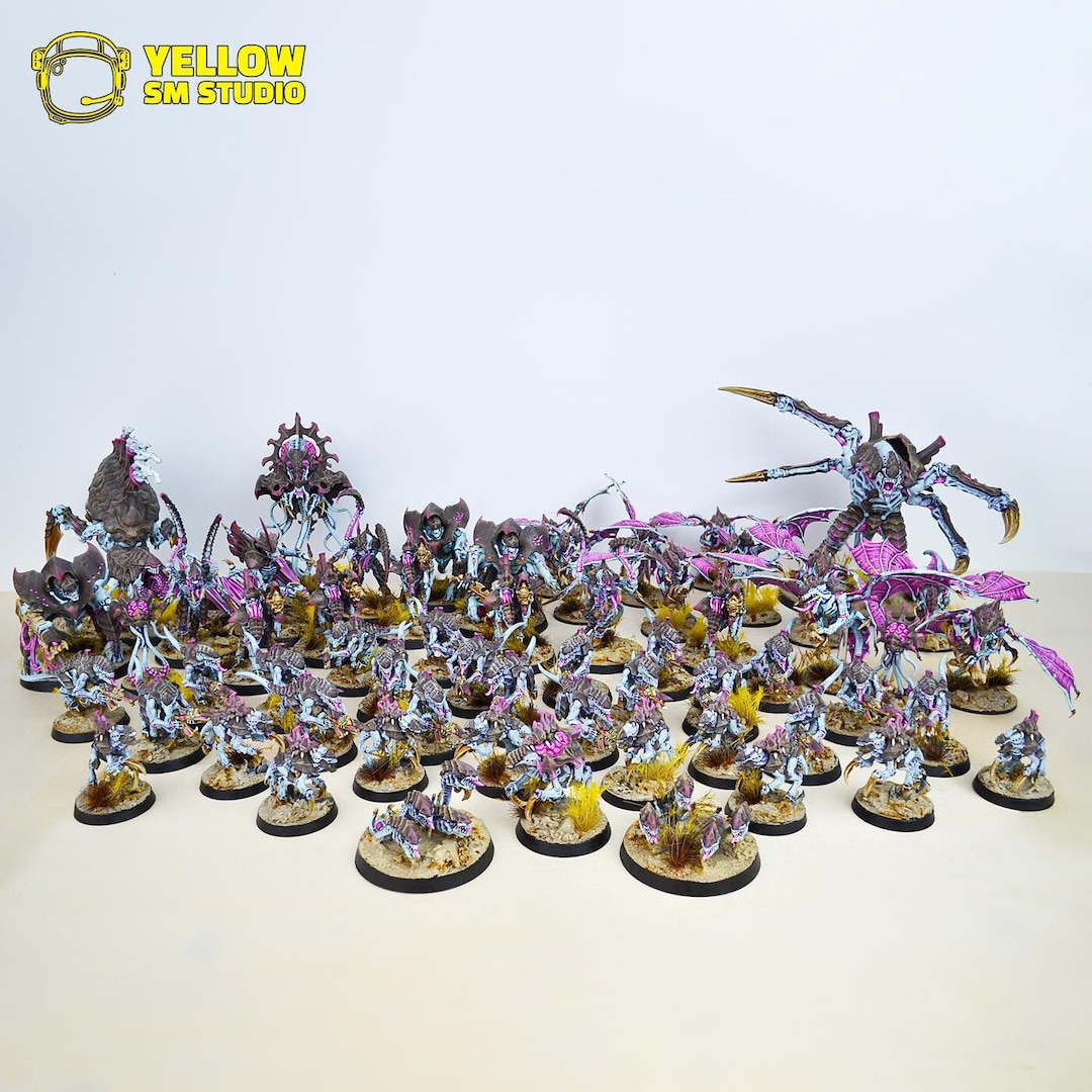Tyranids Army, Xenos Armies, Warhammer 40000, Full Army - Etsy