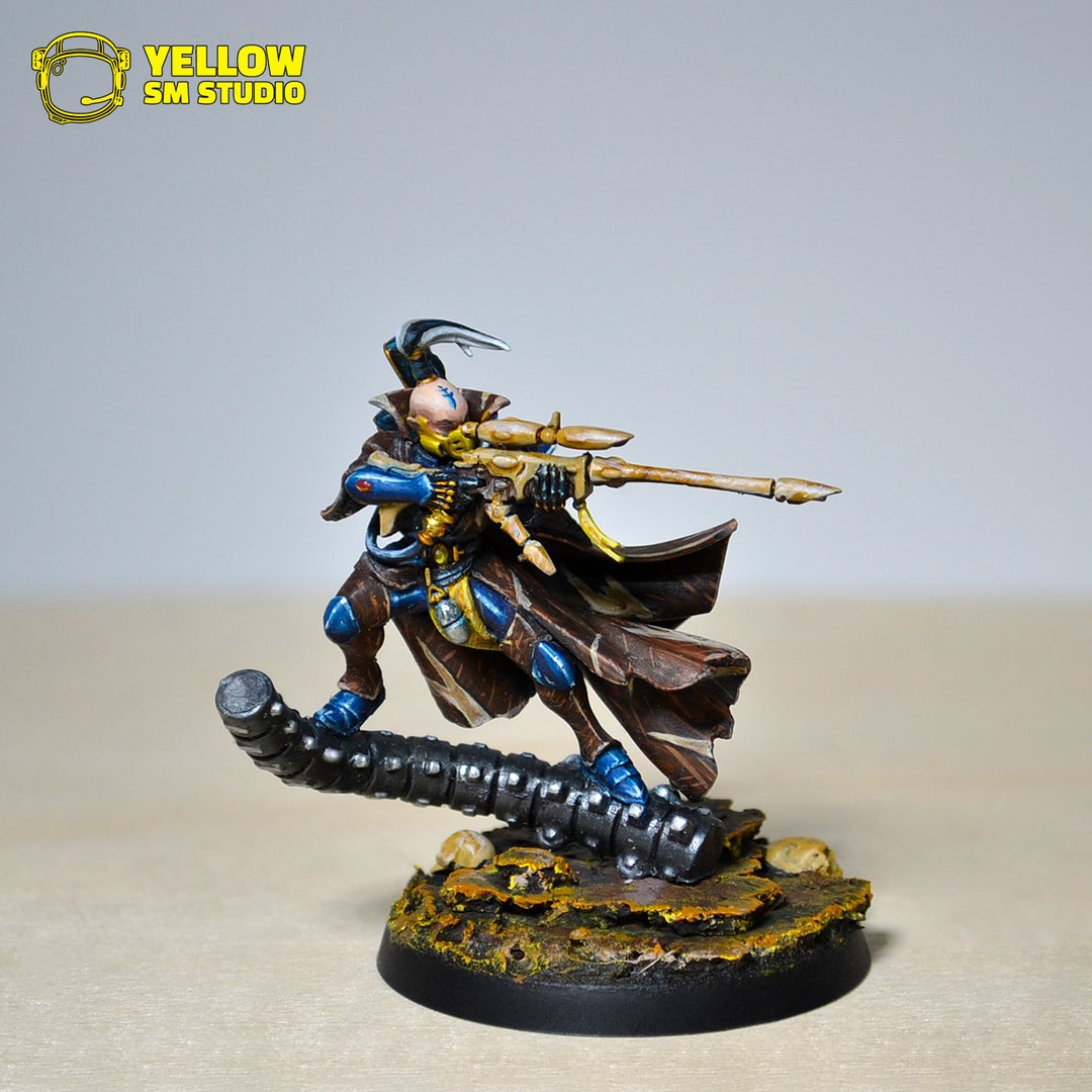 Bespoke Illic Nightspear, Aeldari, Warhammer 40000, Pro Painted - Etsy