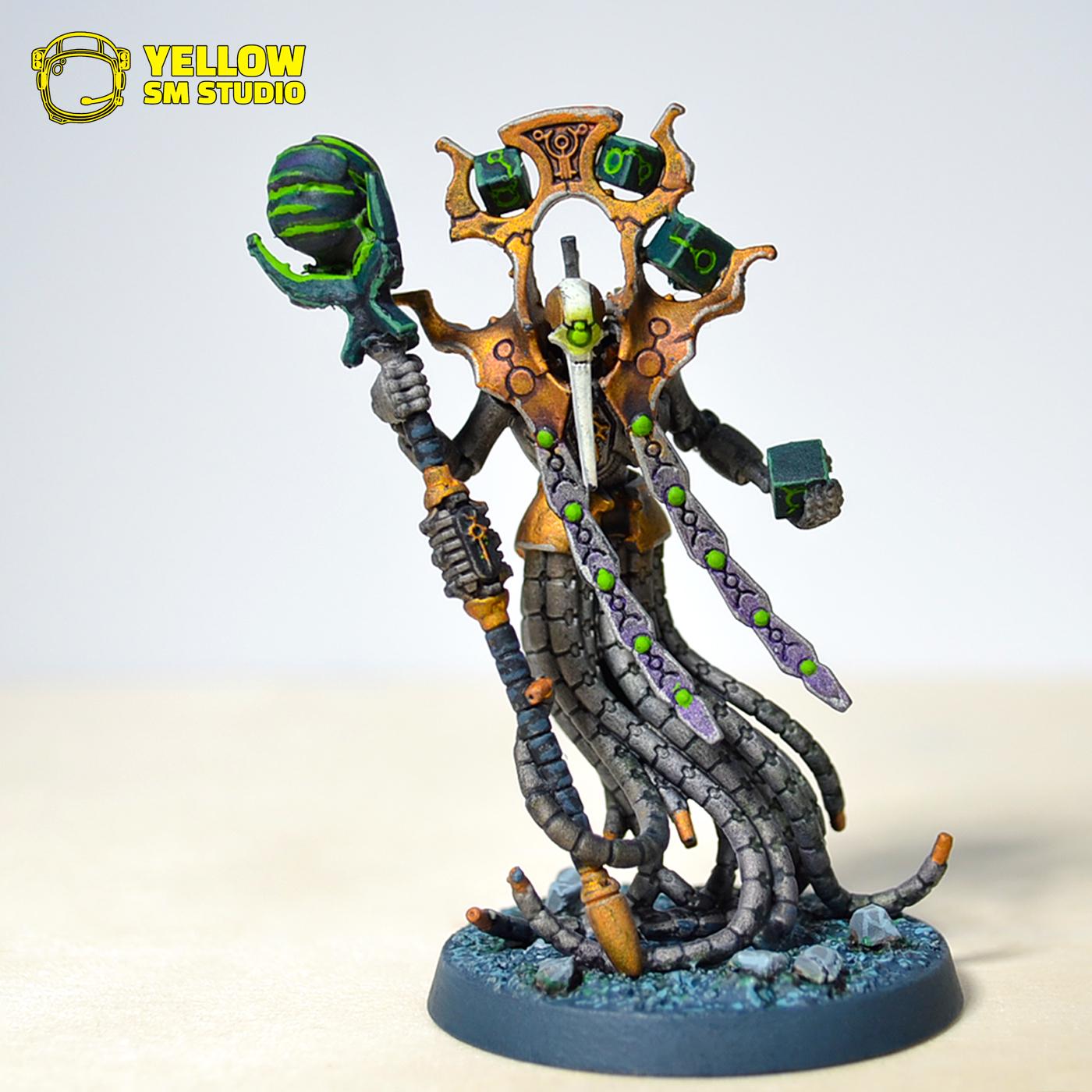 Necron Army Commission, Xenos Armies, Warhammer 40000, Full Army, Pro ...