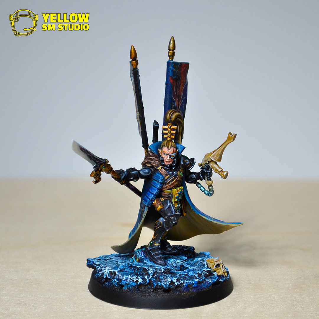 Bespoke Phoenix Prince Yriel, Aeldari, Phoenix Lord, Eldar of Iyanden ...