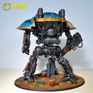 Knight Gallant - Imperial Knights - Warhammer 40000 - Pro Painted ...