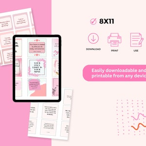 Ultimate Vision Board Kit With Images, Affirmations, Happiness Quotes ...