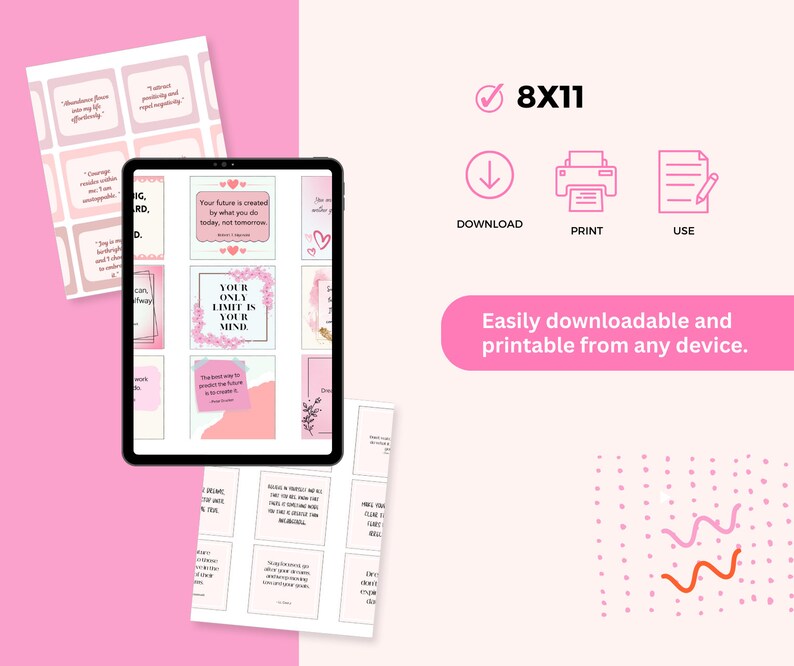 Ultimate Vision Board Kit With Images, Affirmations, Happiness Quotes ...