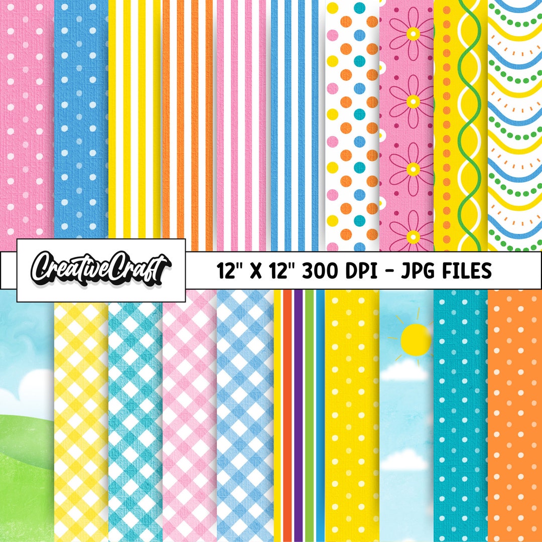 20 Baby Blue Digital Papers 300 DPI Maximum Quality, Baby Blue ...