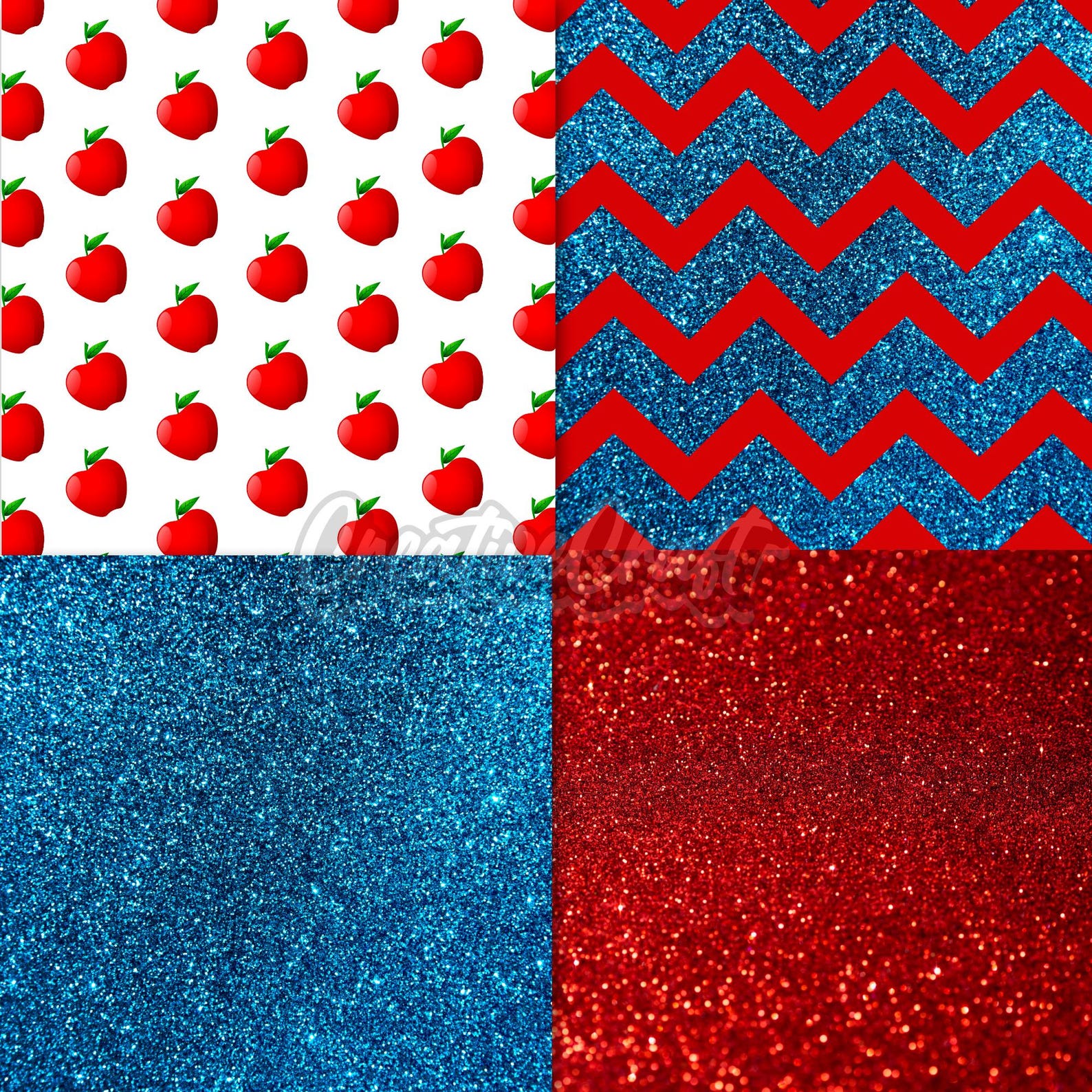 22 Princess Snow White Digital Papers 300 DPI Highest Quality, Snow ...
