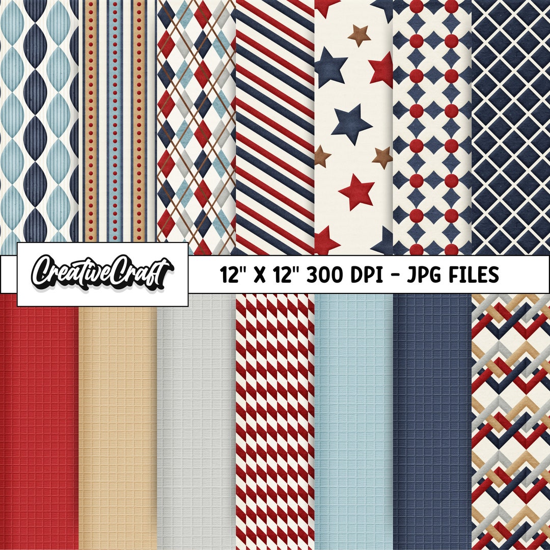 14 Nautical Ocean Digital Papers 300 DPI Maximum Quality, Nautical ...