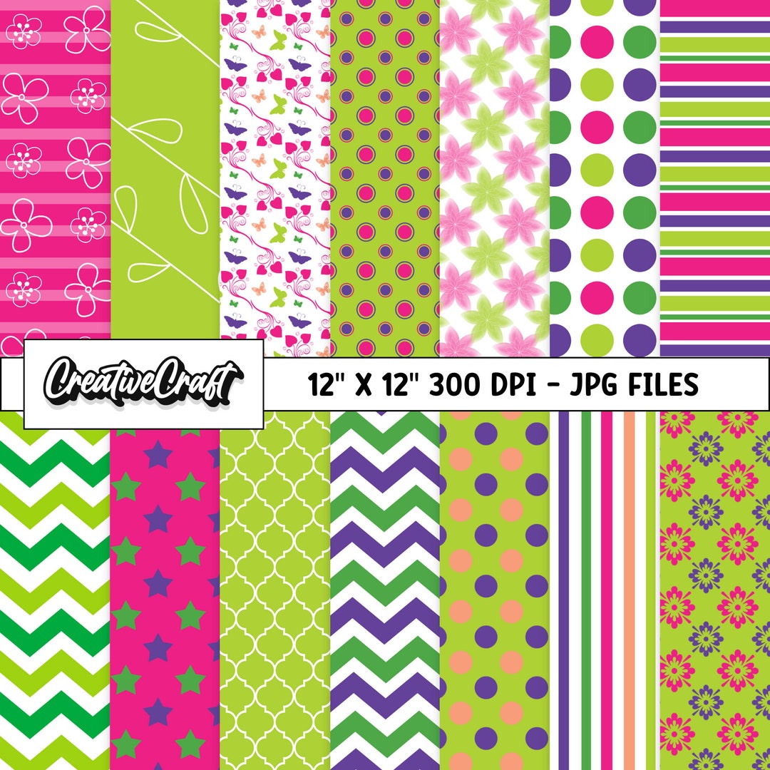 16 Tinkerbell Fairy Digital Papers 300 DPI Maximum Quality, Tinkerbell ...