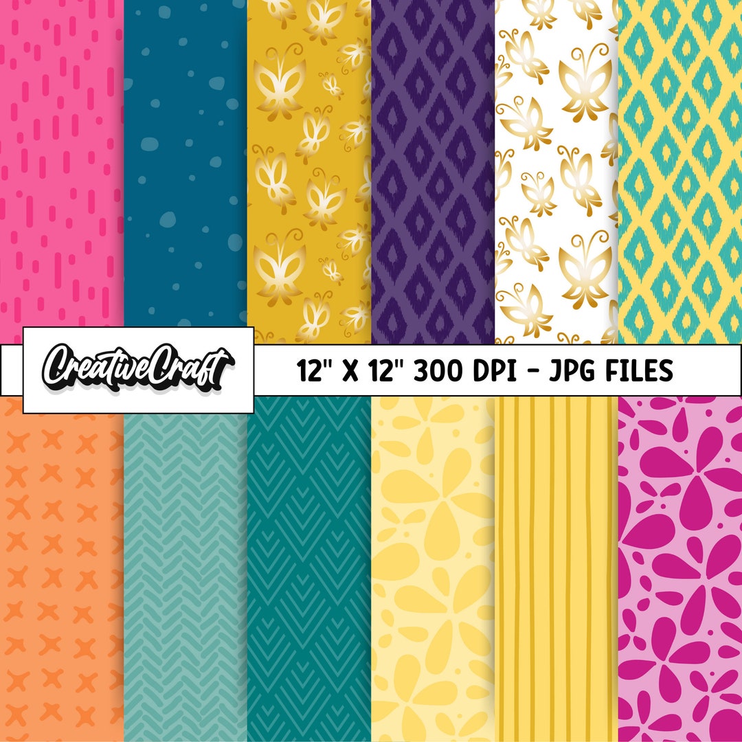 12 Encanto Digital Papers 300 DPI Maximum Quality, Encanto Scrapbook ...
