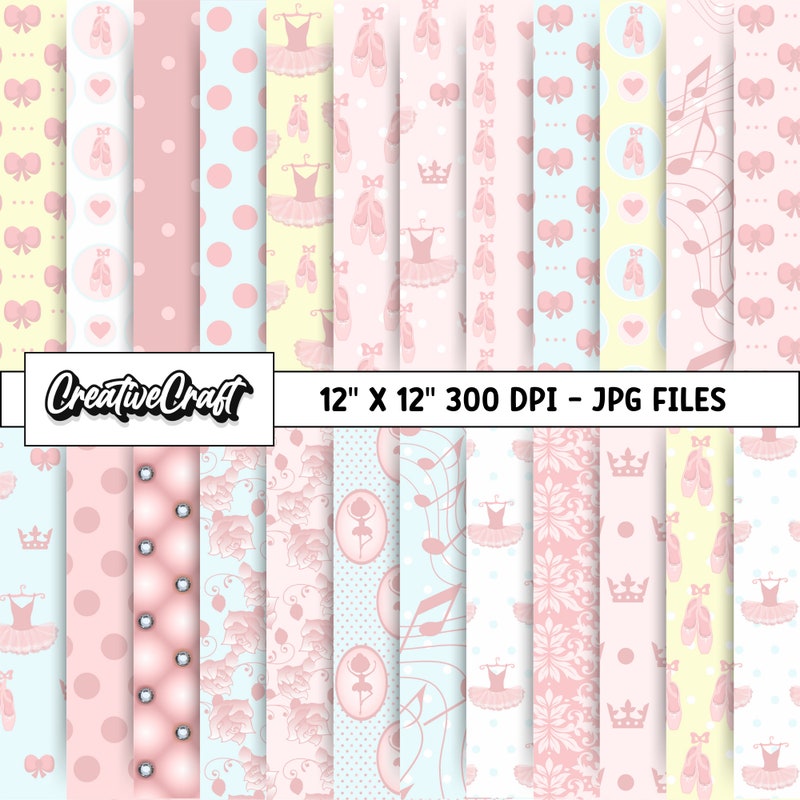 Ballet Background Papers - Etsy