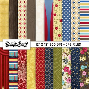 20 Princess Snow White Digital Papers 300 DPI Highest Quality, Snow ...