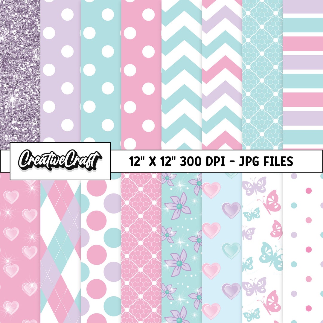16 Ballet Dance Digital Papers 300 DPI Maximum Quality, Ballet Dance ...