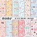 12 Cute Cats Digital Papers 300 DPI Highest Quality, Cute Cats ...