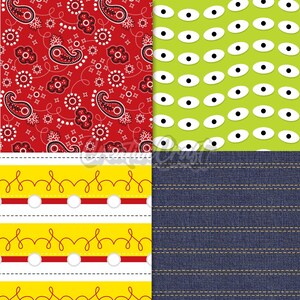 14 Toy Story Digital Papers 300 DPI Maximum Quality, Toy Story ...