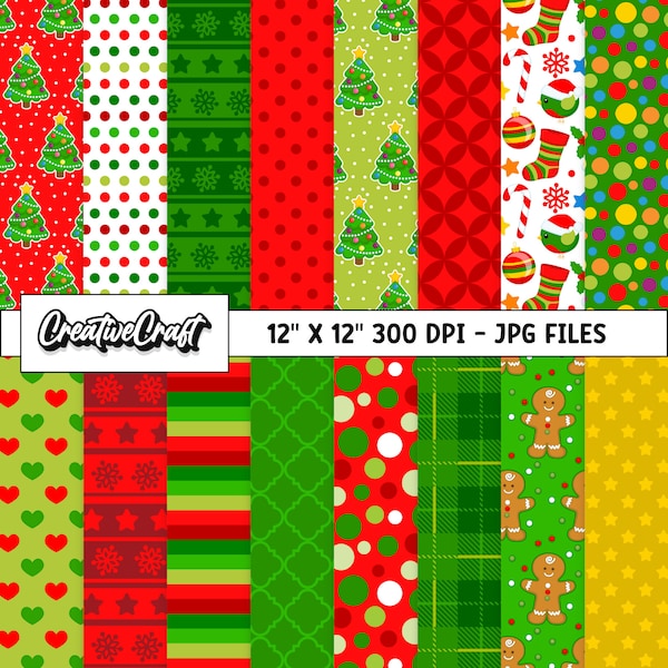 Christmas Paper - Etsy