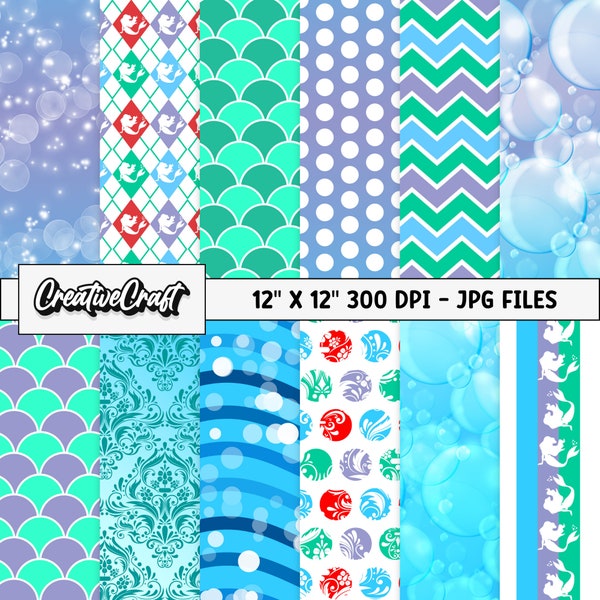 Mermaid Paper - Etsy