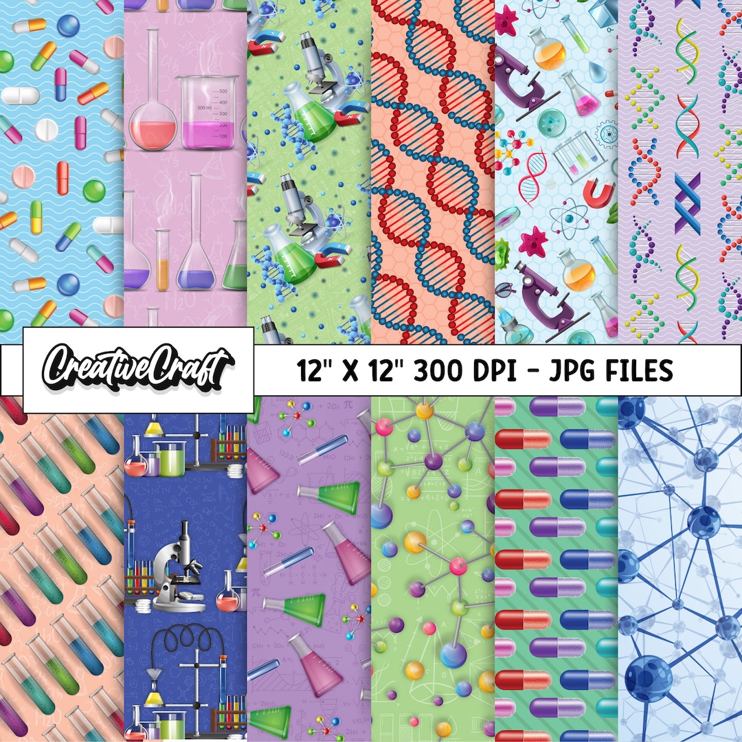 12 Nurse Doctor Medicine Digital Papers 300 DPI Maximum Quality ...