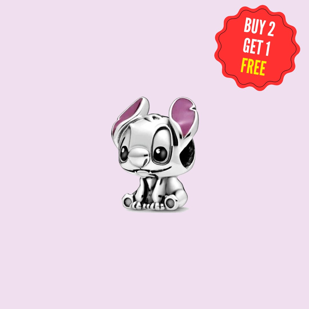 Charm Disney Pixar Stitch Lilo Ohana charm for - Etsy