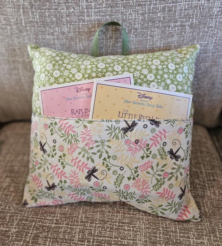 POCKET READING PILLOW - Etsy