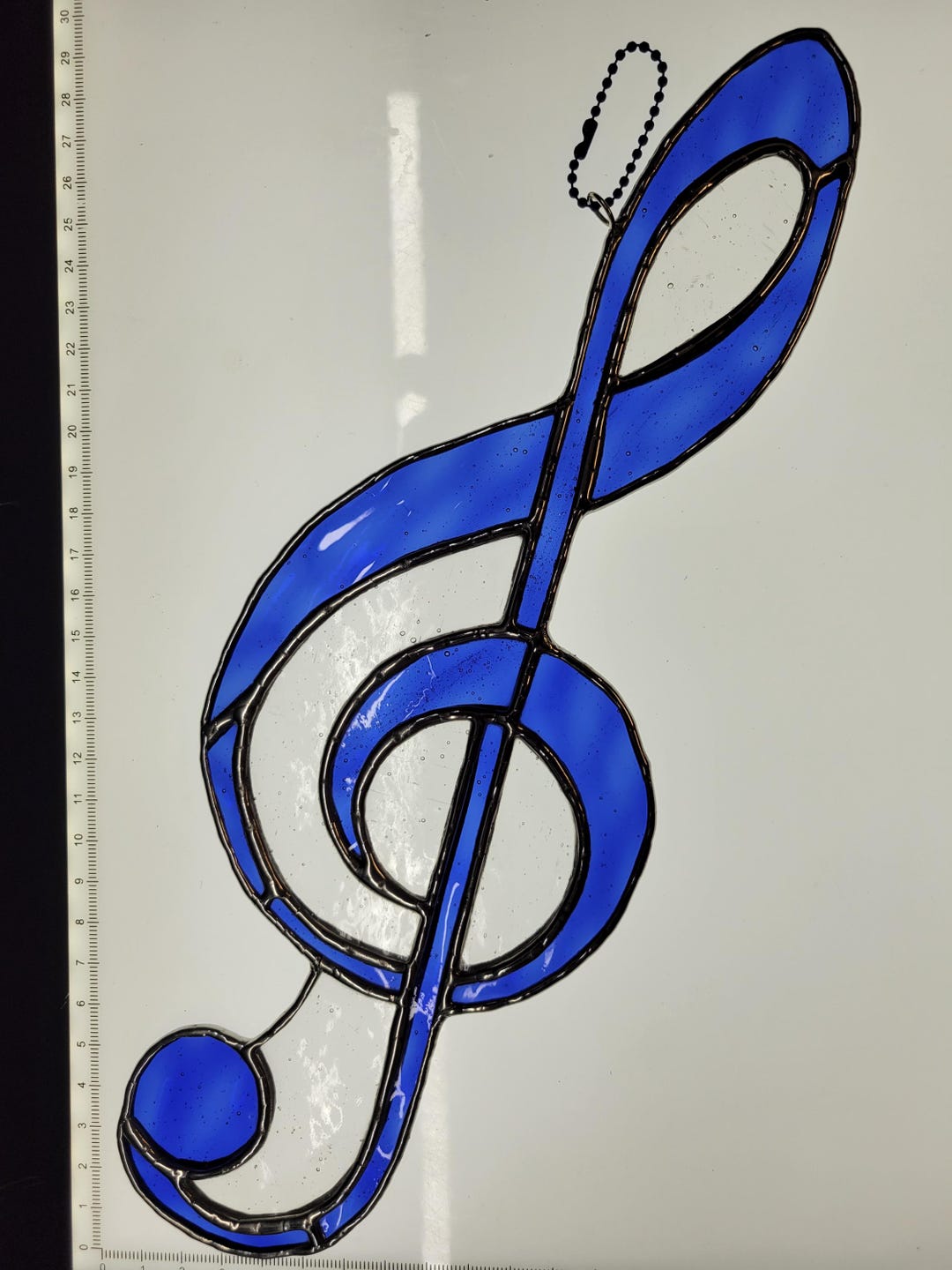 Stained Glass Treble Clef Music Note - Etsy